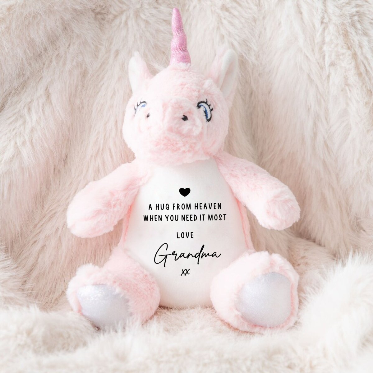 A Hug from Heaven Personalised Teddy – Ayla & Lara